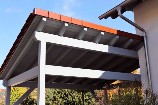 Schleppdach für Carports und Garagen | Alle Optionen